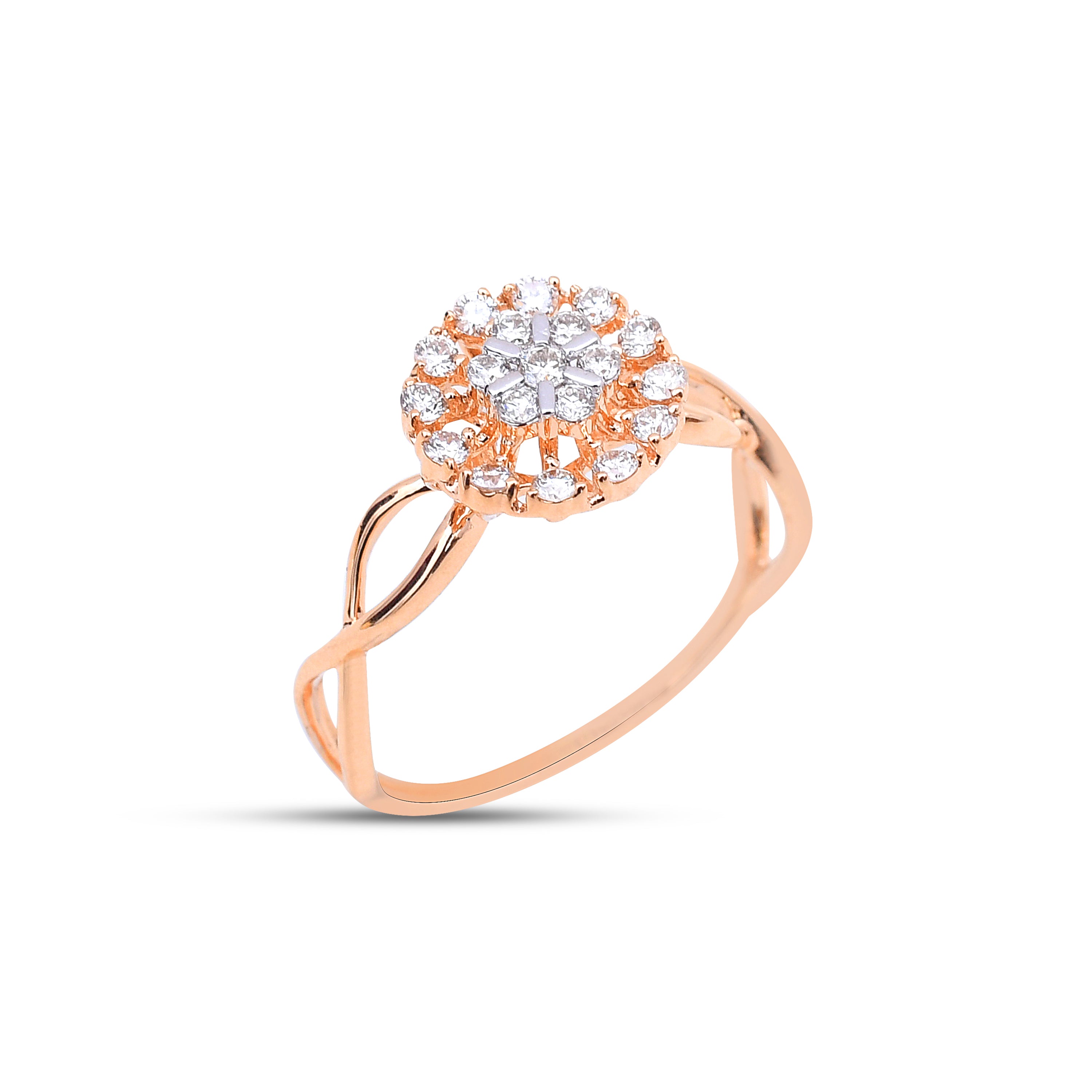 Dahlia Diamond Ring - Exquisite Elegance at Sonir